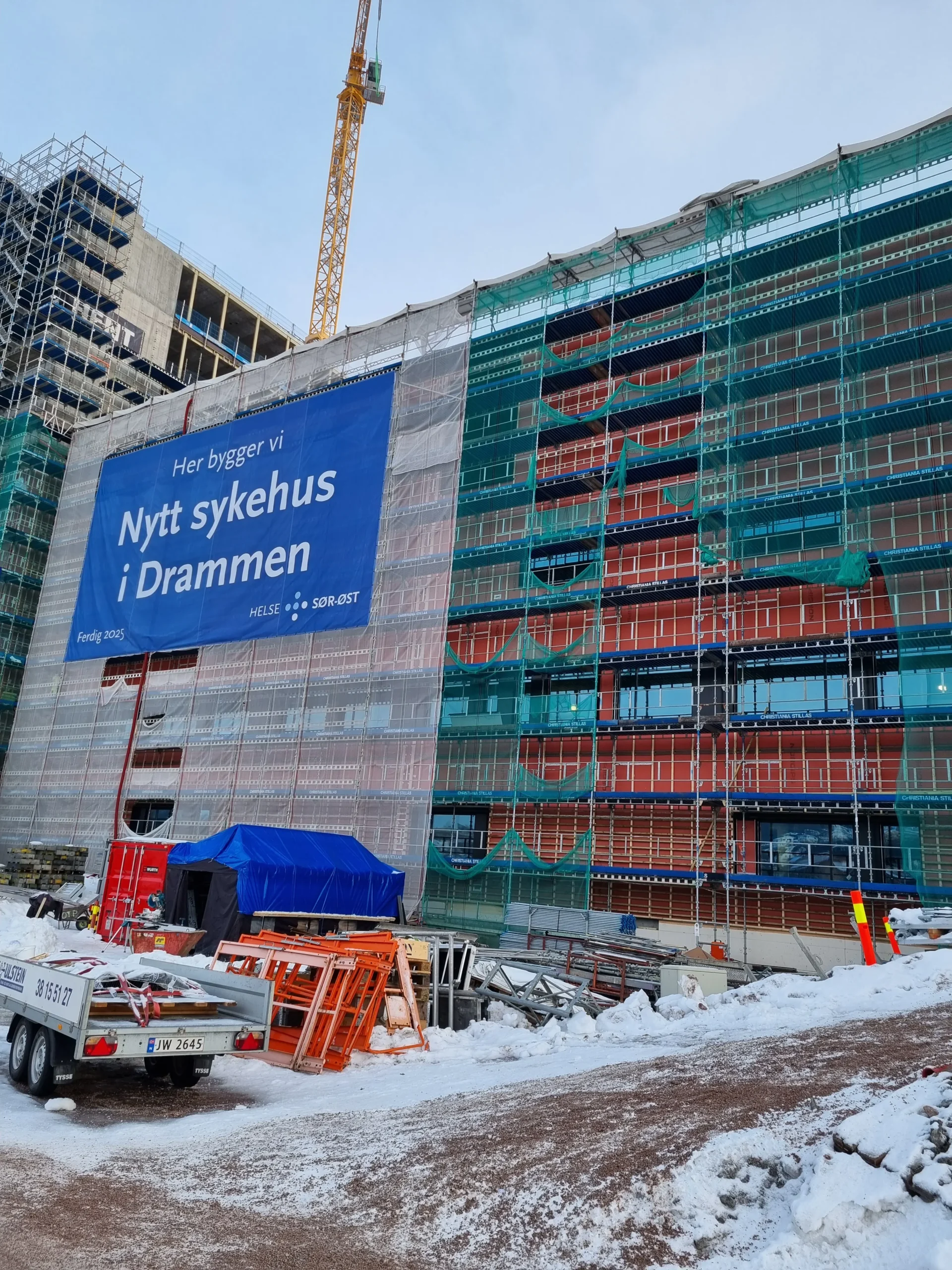 Drammen sykehus - Oslo Entreprenørbedrift